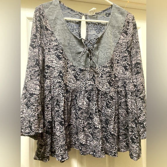 Anthropologie | Tops | Anthropologie Akemi Kin Embroidered Top | Poshmark